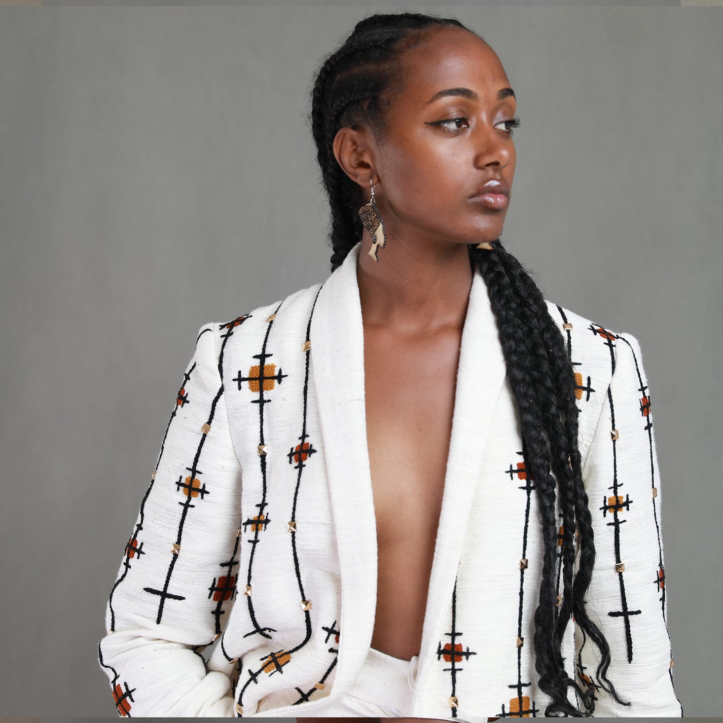 Handwoven Coat With Embroidery Habesha Libs, Ethiopian Culture – DAGMAWIT™